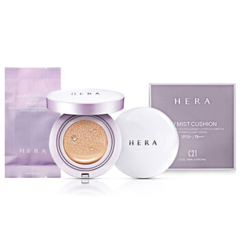 赫妍/赫拉（HERA）臻润防晒气垫BB霜C21 SPF30+/PA+++（正装15g+替换芯15g）（新老包装随机发放）-京东优选-爱奇艺商城
